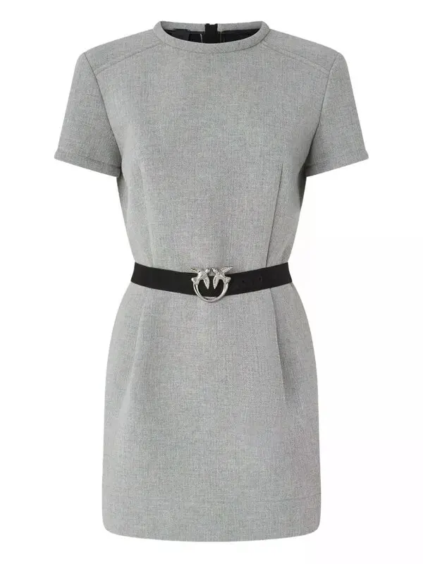 Pinko Belted Short-sleeve Mini Dress