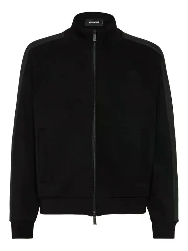 Dsquared2 Zip-up Sweatshirt - Black