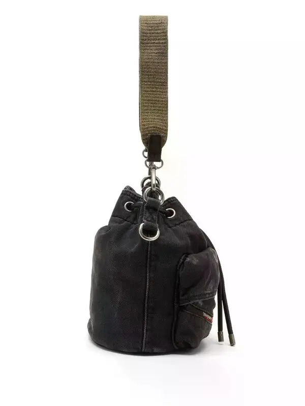 DIESEL® Drawstring Shoulder Bag With Pockets