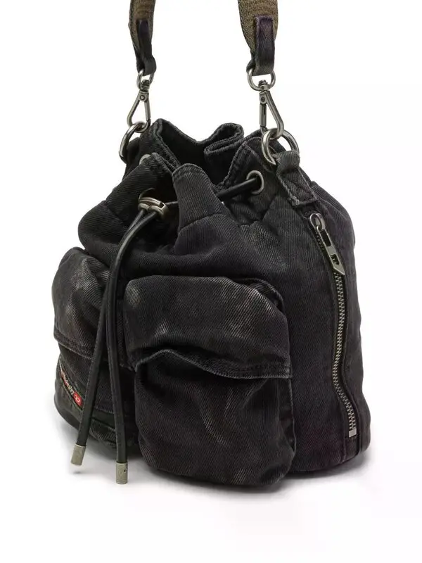 DIESEL® Drawstring Shoulder Bag With Pockets