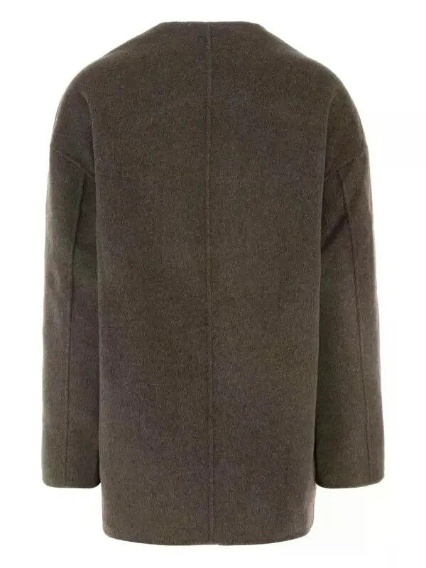 Loulou De Saison Button-fastening Wool Jacket - Neutrals