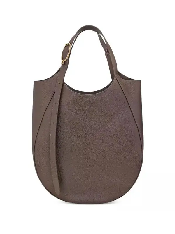Longchamp Le Foulonné Xl Leather Tote Bag - Brown