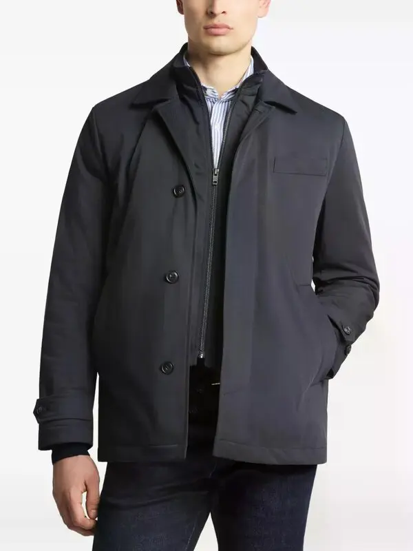 FAY Stand-up Collar Button-up Jacket