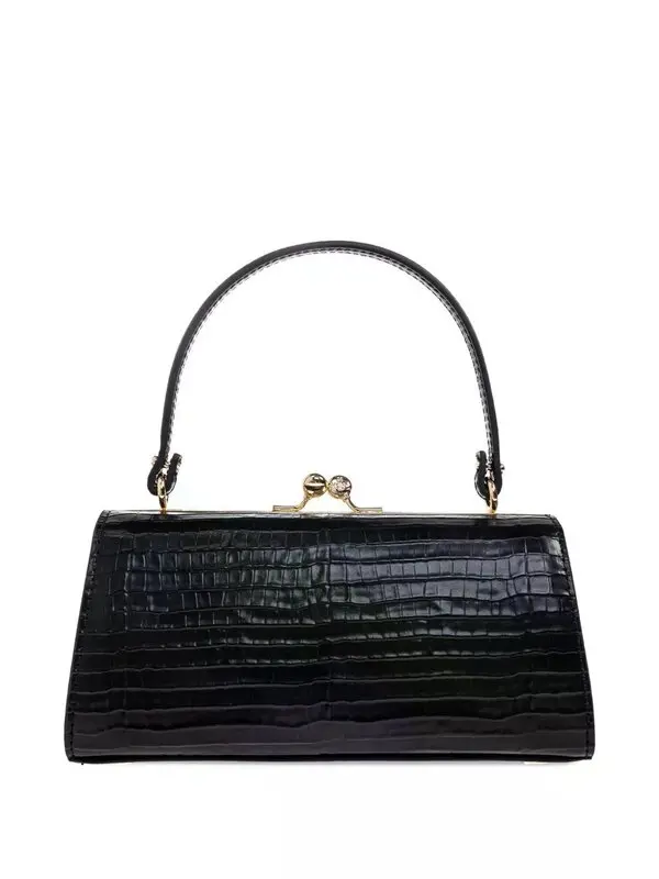 Vivienne Westwood Doll Xl Clasp-Frame Bag In Black - 10% Off