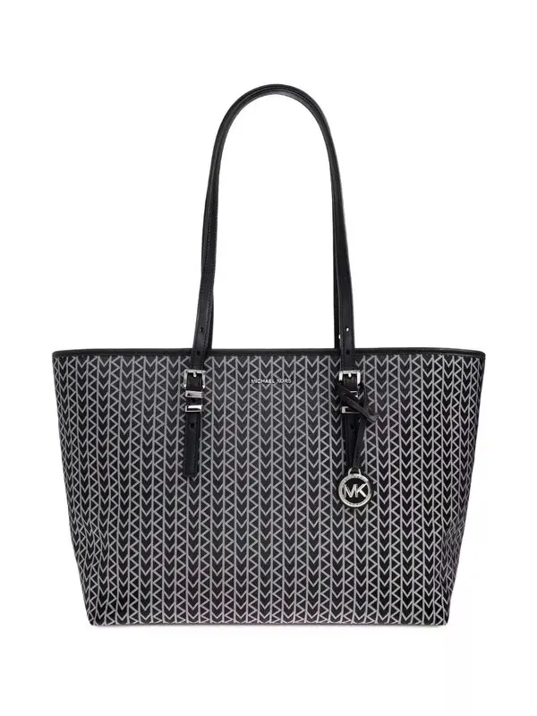 Michael Kors Geometric-patterned Tote Bag - Black