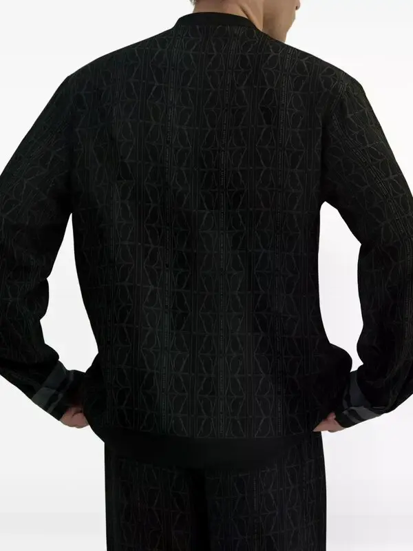 DOMAINE DES ARTISTES Lion-embellished Patterned Shirt