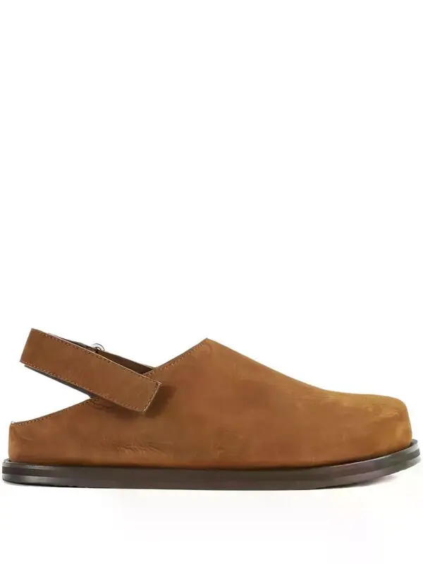 Studio Nicholson Suede Back-strap Mules
