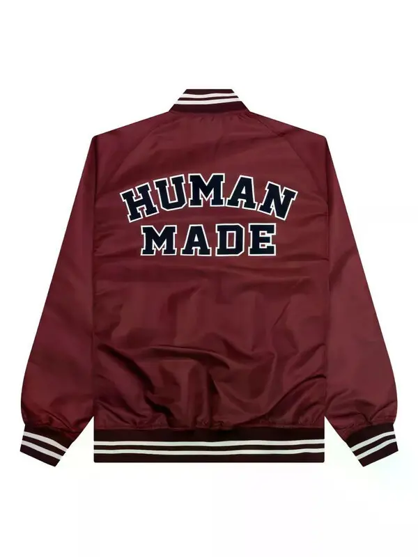HUMAN MADE Varsity Logo Bomber Jacket
