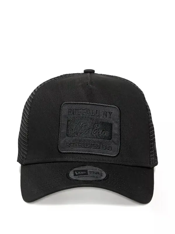 New Era Tonal-patch Trucker Cap - Black