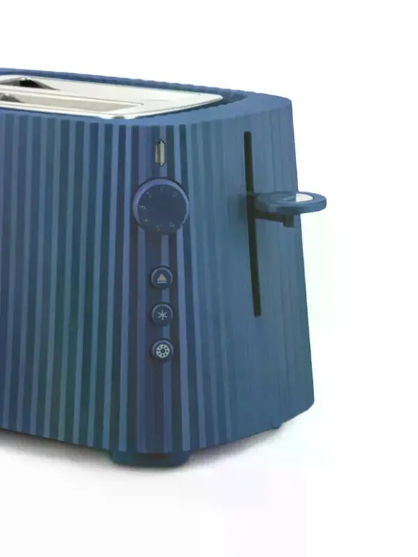ALESSI Ribbed Two-slice Toaster - Blue
