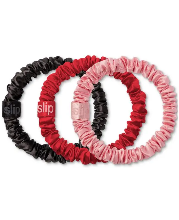 Slip 3-pc. Pure Silk Skinny Scrunchies Set - No Color