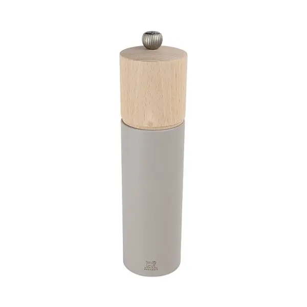 PEUGEOT Boreal Wood Salt Mill, 8 - Pebble Grey