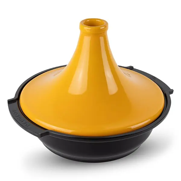 PEUGEOT Atlas Tagine Pot, 11.8 - Saffron Yellow