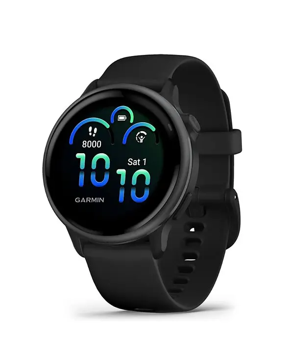 GARMIN Smartwatch - Slate With Black Band
