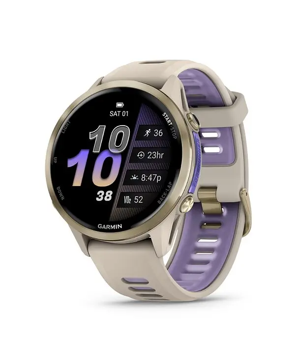 GARMIN Smartwatch With Amoled Display - French Gray/translucent Indigo