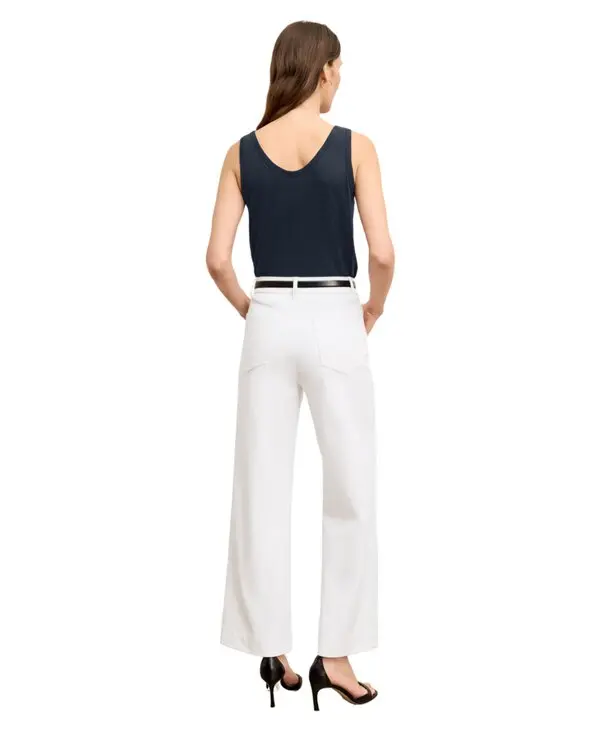 M.M.LAFLEUR Organic Cotton Slub Wyatt Tank - Dark Navy