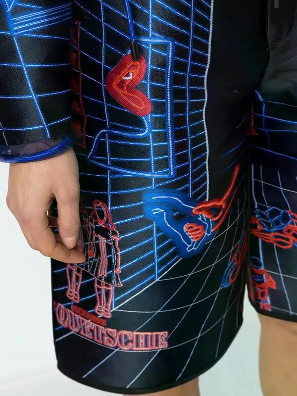 QUETSCHE All-over Print Shorts