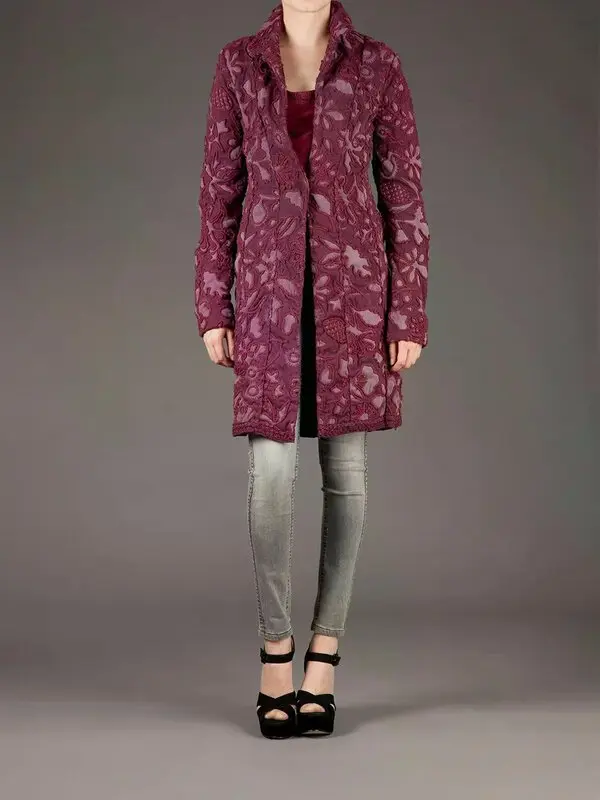 PROJET ALABAMA Patterned Cotton Coat