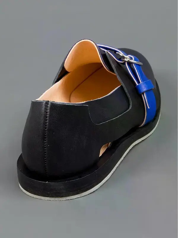 ETS CALLATAY Contrast Monk Strap Shoe
