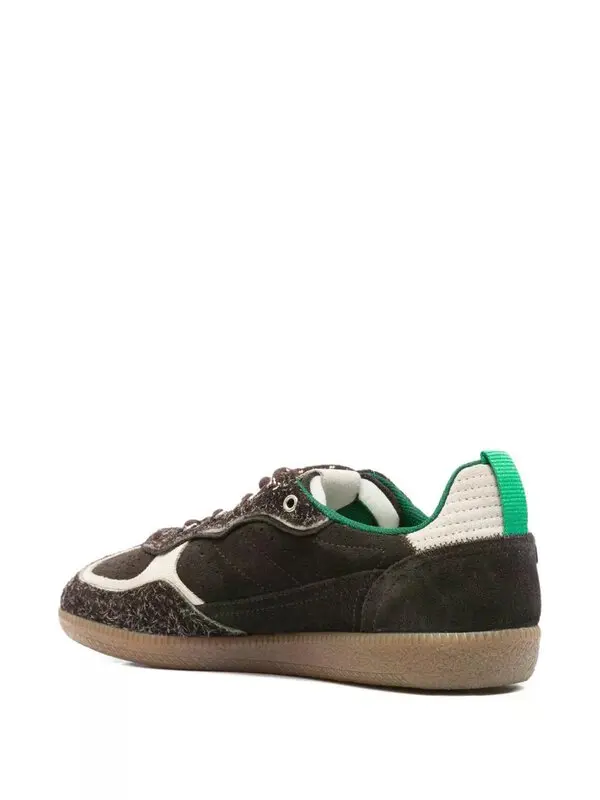 ALOHAS Rife Suede-panelled Leather Sneakers