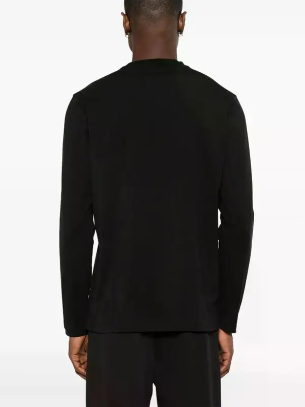 Hugo Boss Rubberised-logo Long-sleeve T-shirt