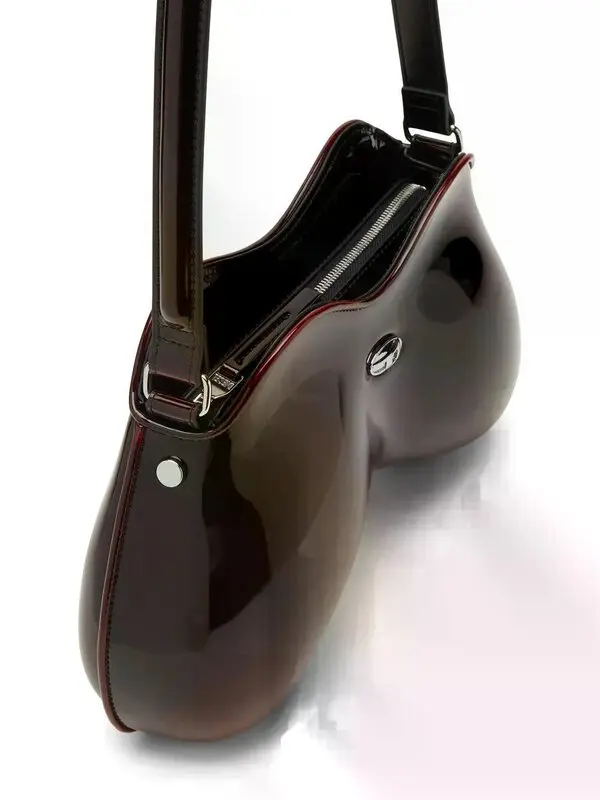 DIESEL® Rigid Shoulder Bag - Brown