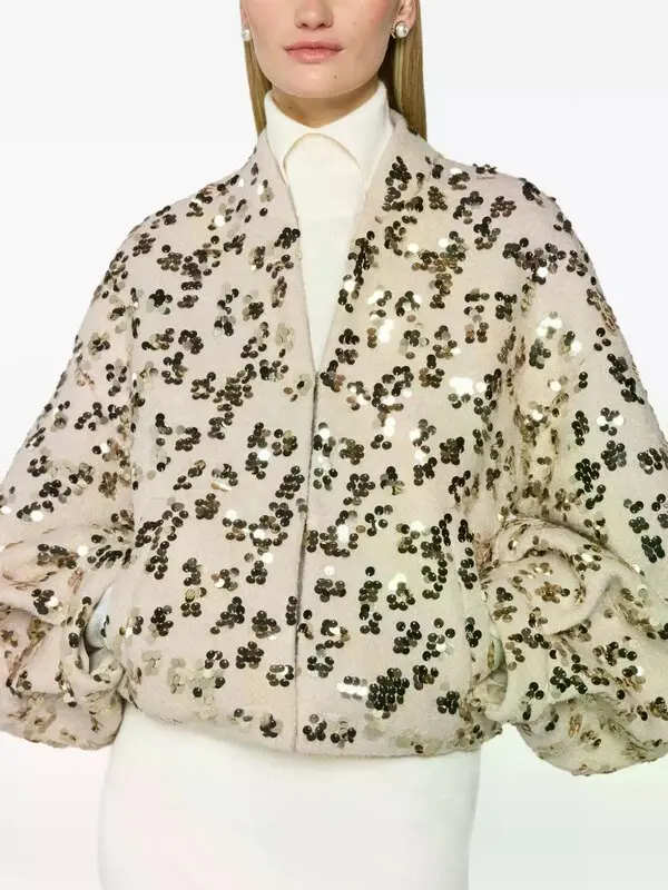 GENNY Sequin-embellished Jacket