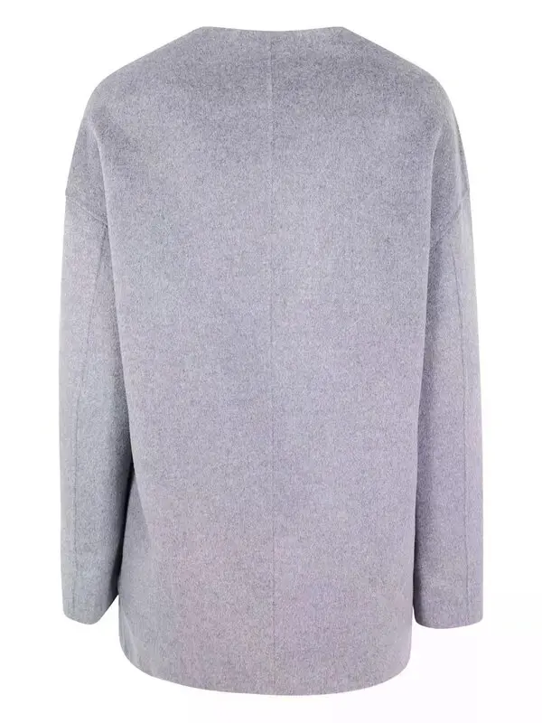 Loulou De Saison Wool Button-front Coat - Grey