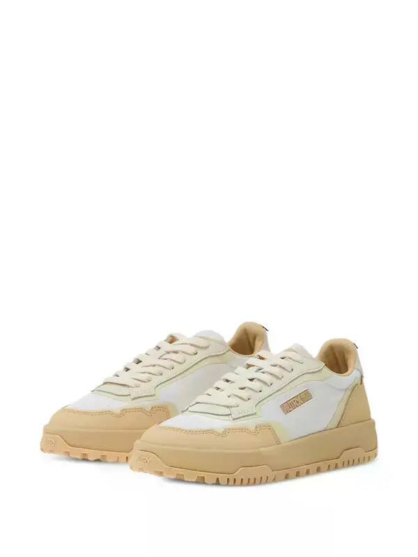AUTRY Wildpace Panelled Low-top Sneakers - White
