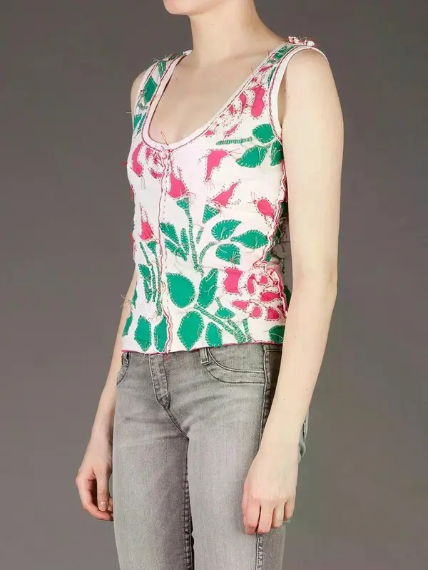 PROJET ALABAMA Patterned Tank Top