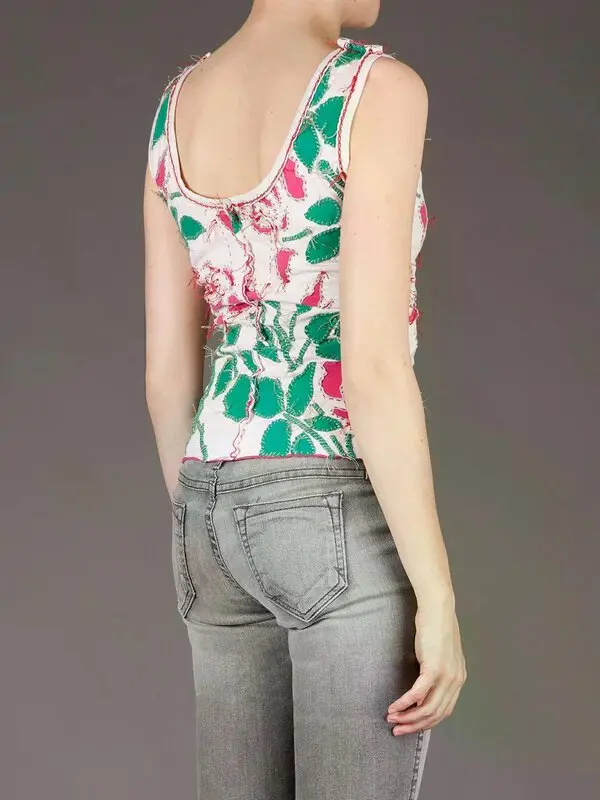 PROJET ALABAMA Patterned Tank Top