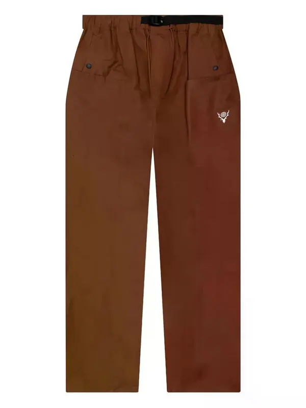 SOUTH2 WEST8 Belted Logo Trousers