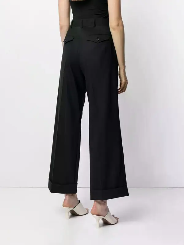 Junya Watanabe High-rise Flared Trousers