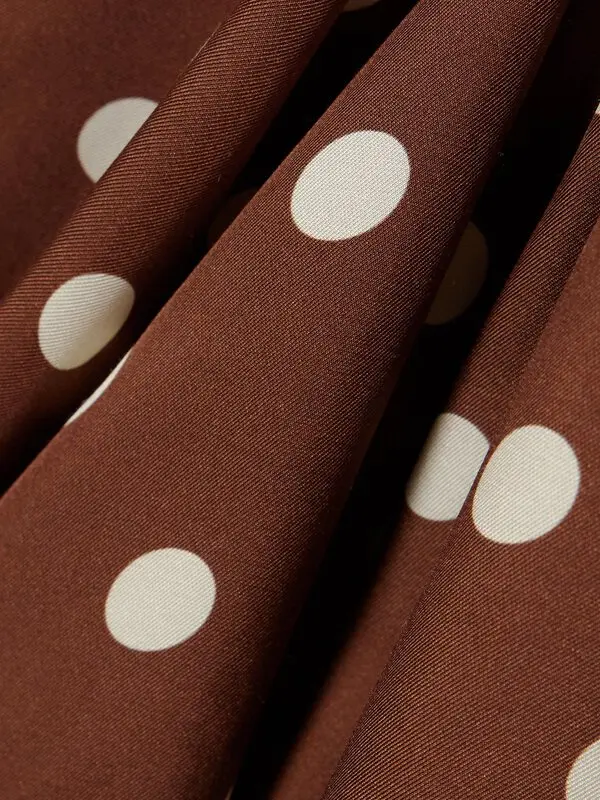 DÔEN Aubrey Polka-dot Mini Dress