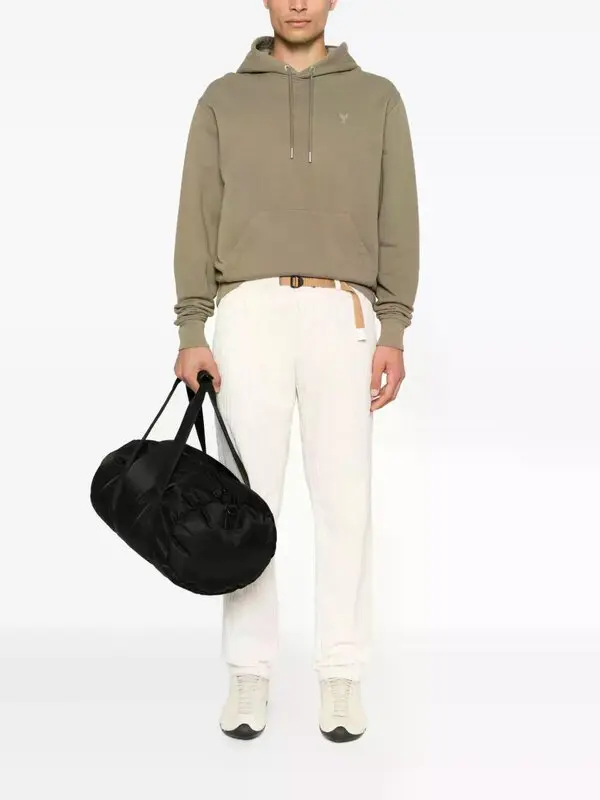 WHITE SAND Belted Corduroy Trousers - Neutrals