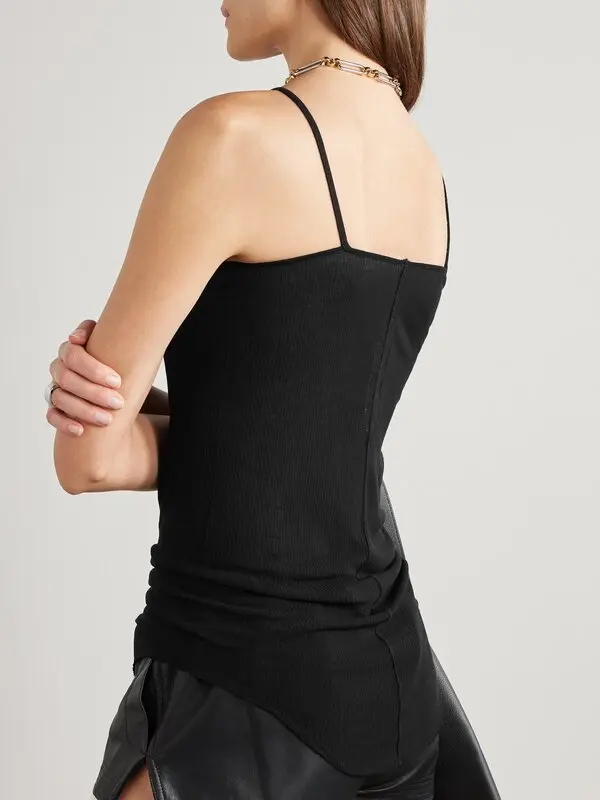 Rick Owens Skorpio Ribbed-knit Tank