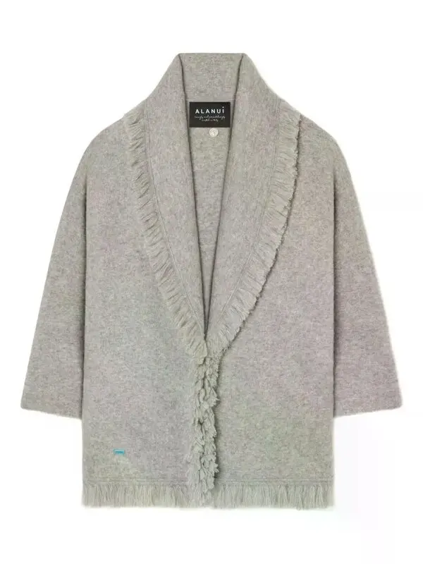 Alanui Fringed Cashmere-blend Cardigan