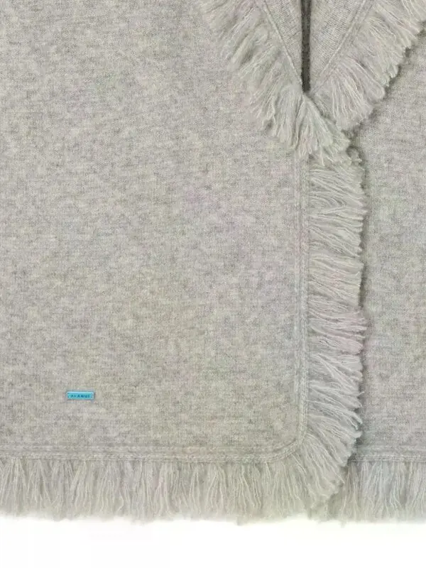 Alanui Fringed Cashmere-blend Cardigan