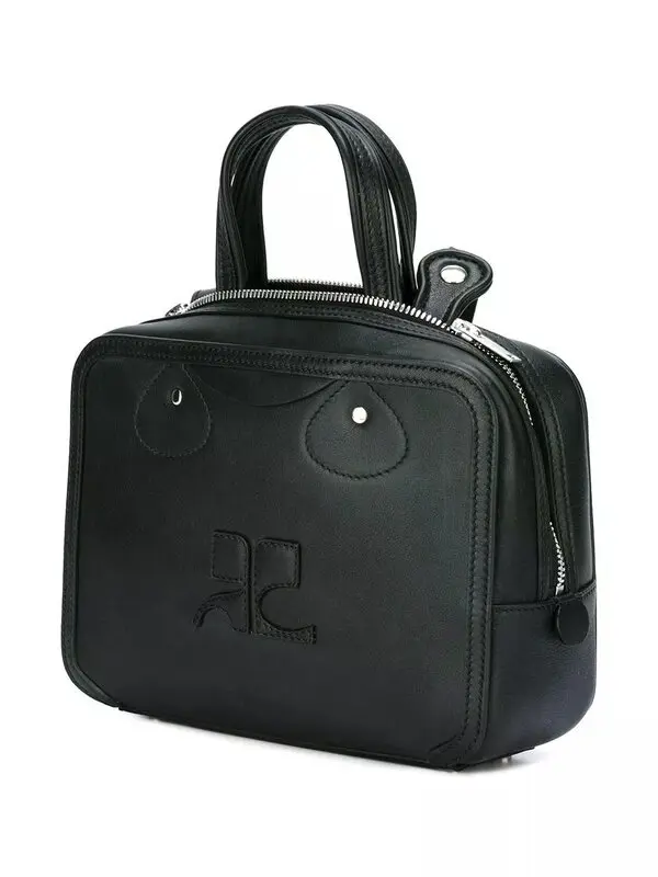 COURREGES Square Logo Tote
