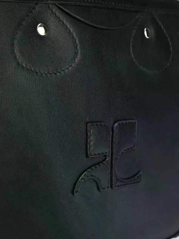 COURREGES Square Logo Tote
