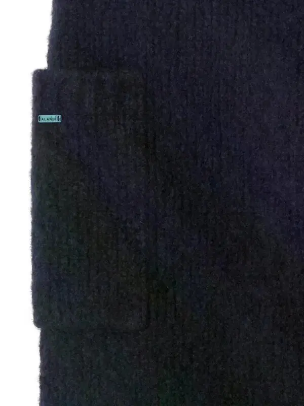 Alanui Patch-pocket Knitted Trousers - Blue