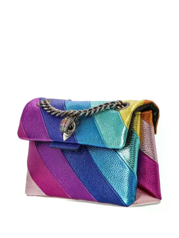 Kurt Geiger Striped Chain-strap Crossbody Bag