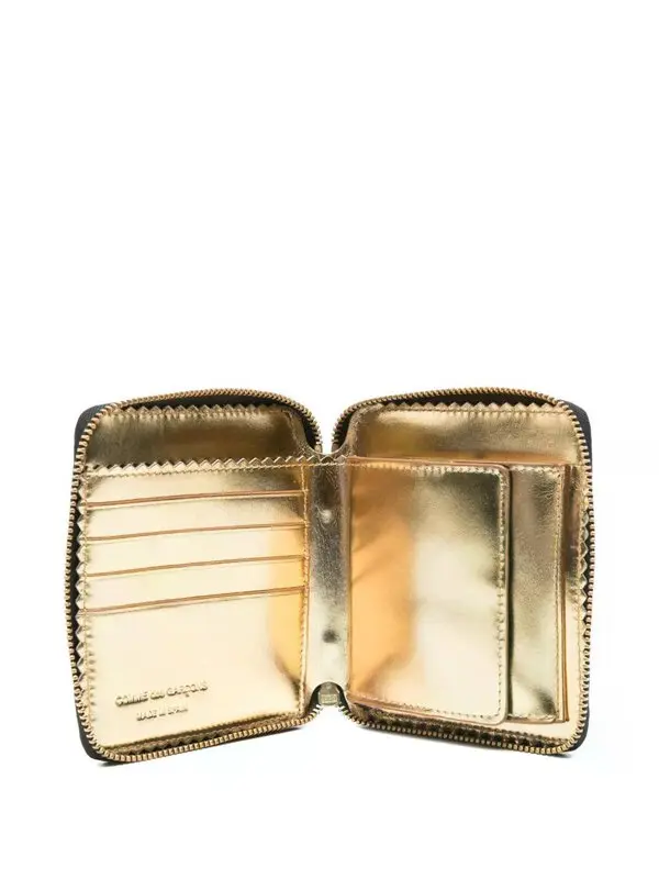 Comme Des Garçons Zip-around Leather Wallet