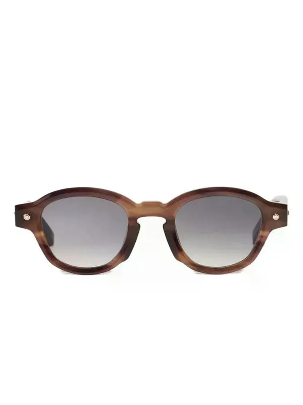 JOHN DALIA Round-frame Sunglasses - Brown