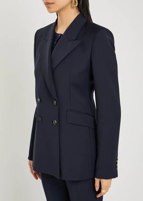 Gabriela Hearst Stephanie Wool Double-breasted Blazer