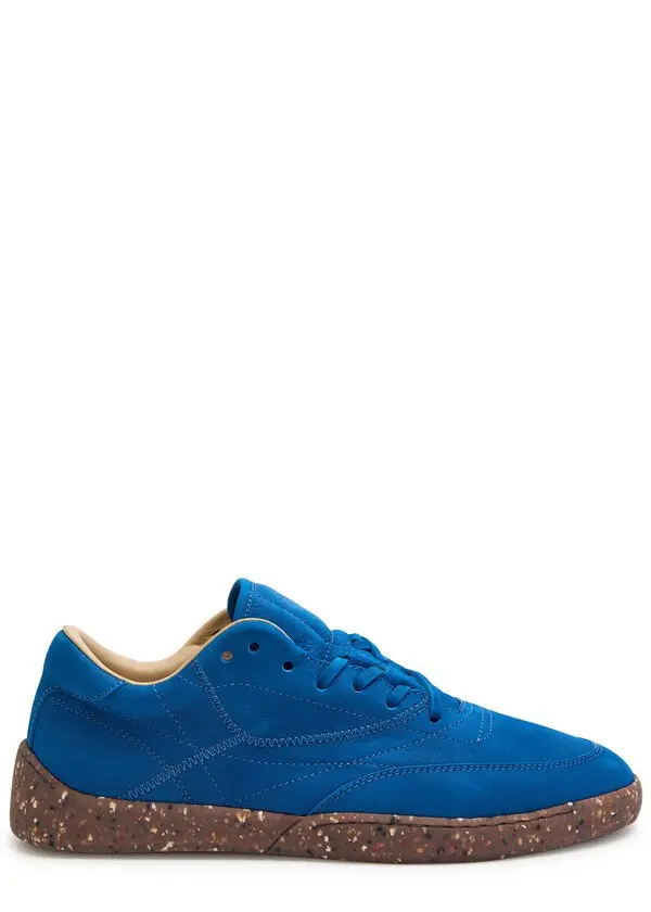 Gabriela Hearst Ohio Speckled Nubuck Sneakers - Blue