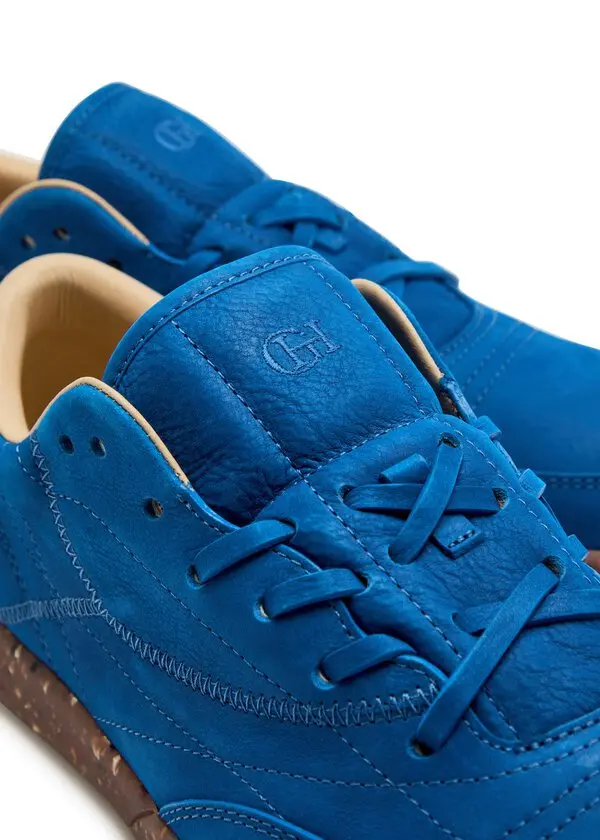 Gabriela Hearst Ohio Speckled Nubuck Sneakers - Blue