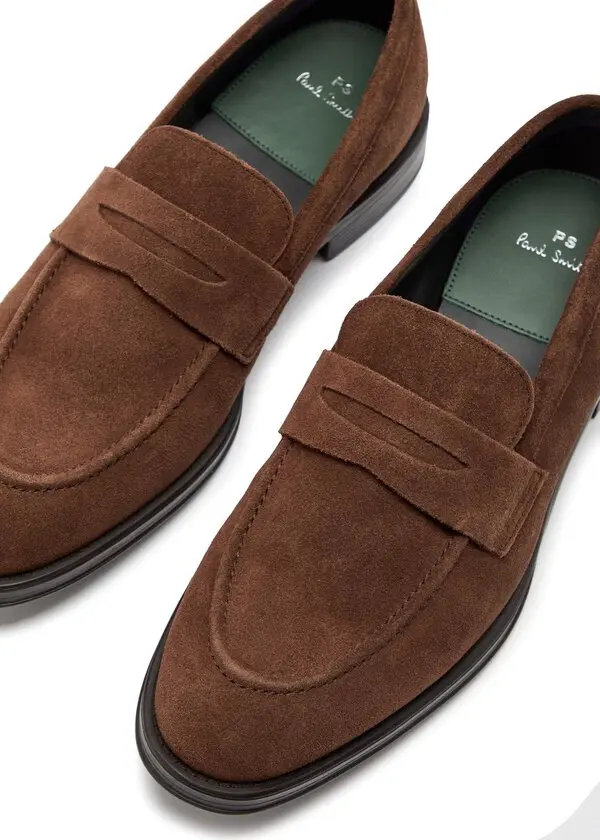 Paul Smith Pierce Suede Loafers