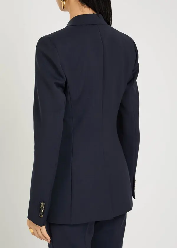 Gabriela Hearst Stephanie Wool Blazer - Navy