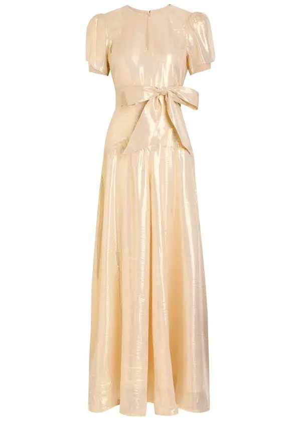 valentina gold dress Valentina Dress – Retrofete